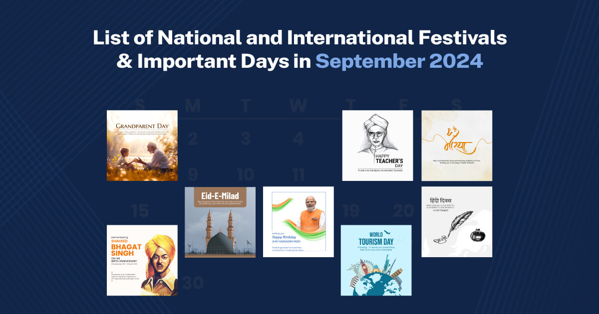 Important Dates In September