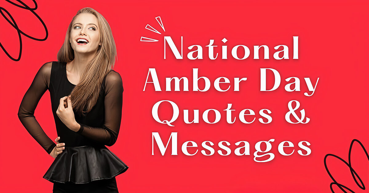National Amber Day 2026 - Saturday, March 28, 2026