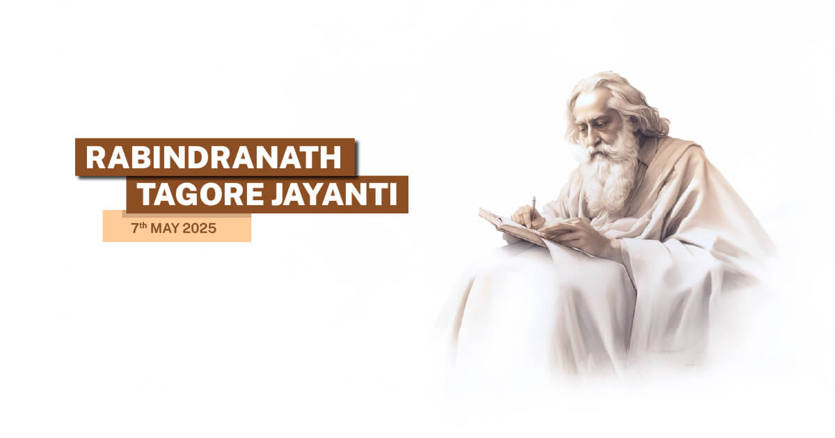 Rabindranath Tagore Jayanti 2025: Date, Wishes & Posters