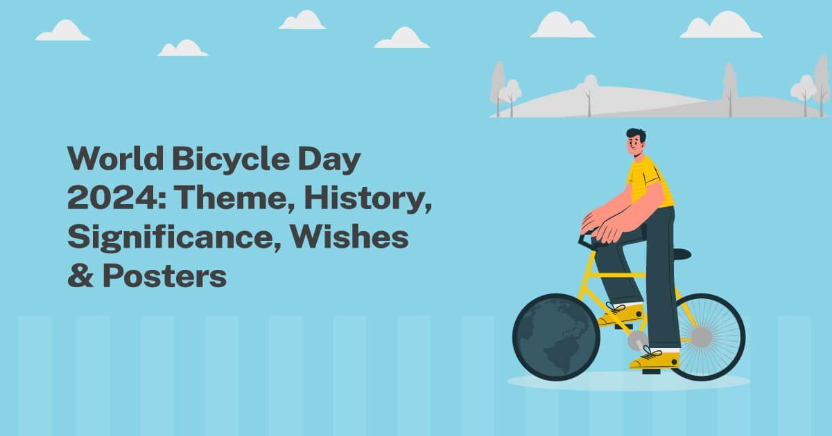 World Bicycle Day 2024: Theme, History, Wishes & Posters