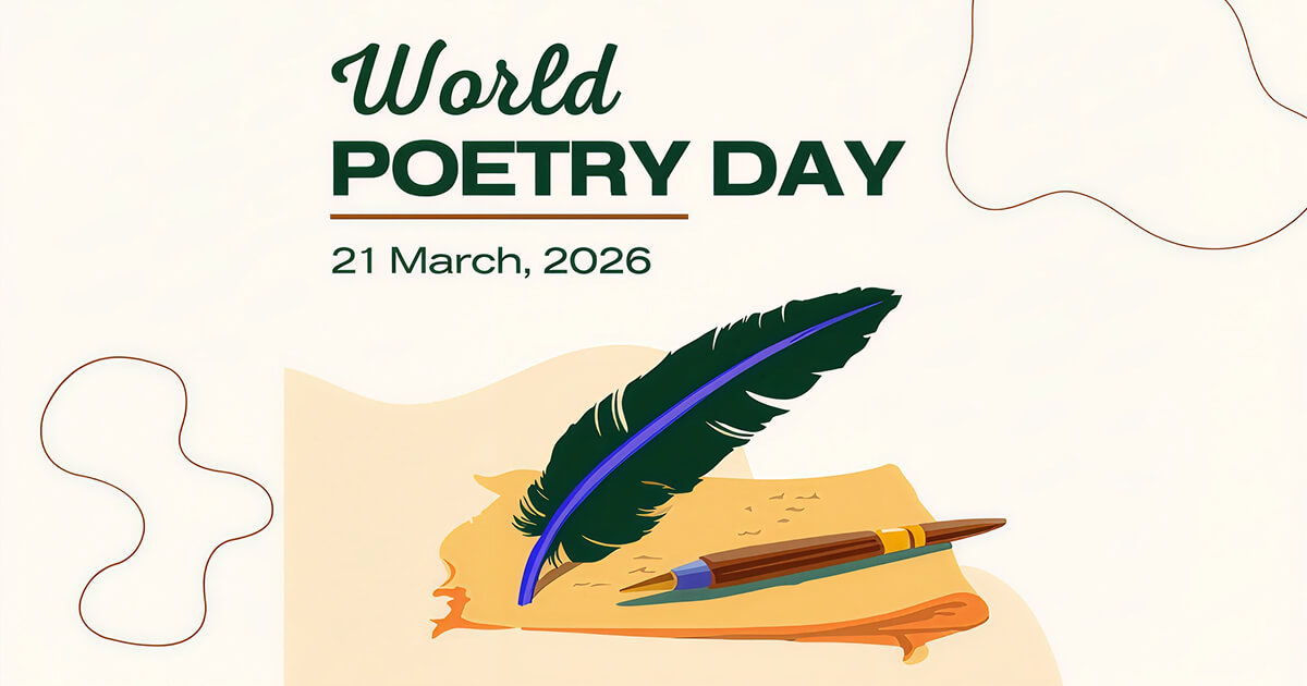 World Poetry Day 2026 (March 21): History, Meaning, Famous Poets ...
